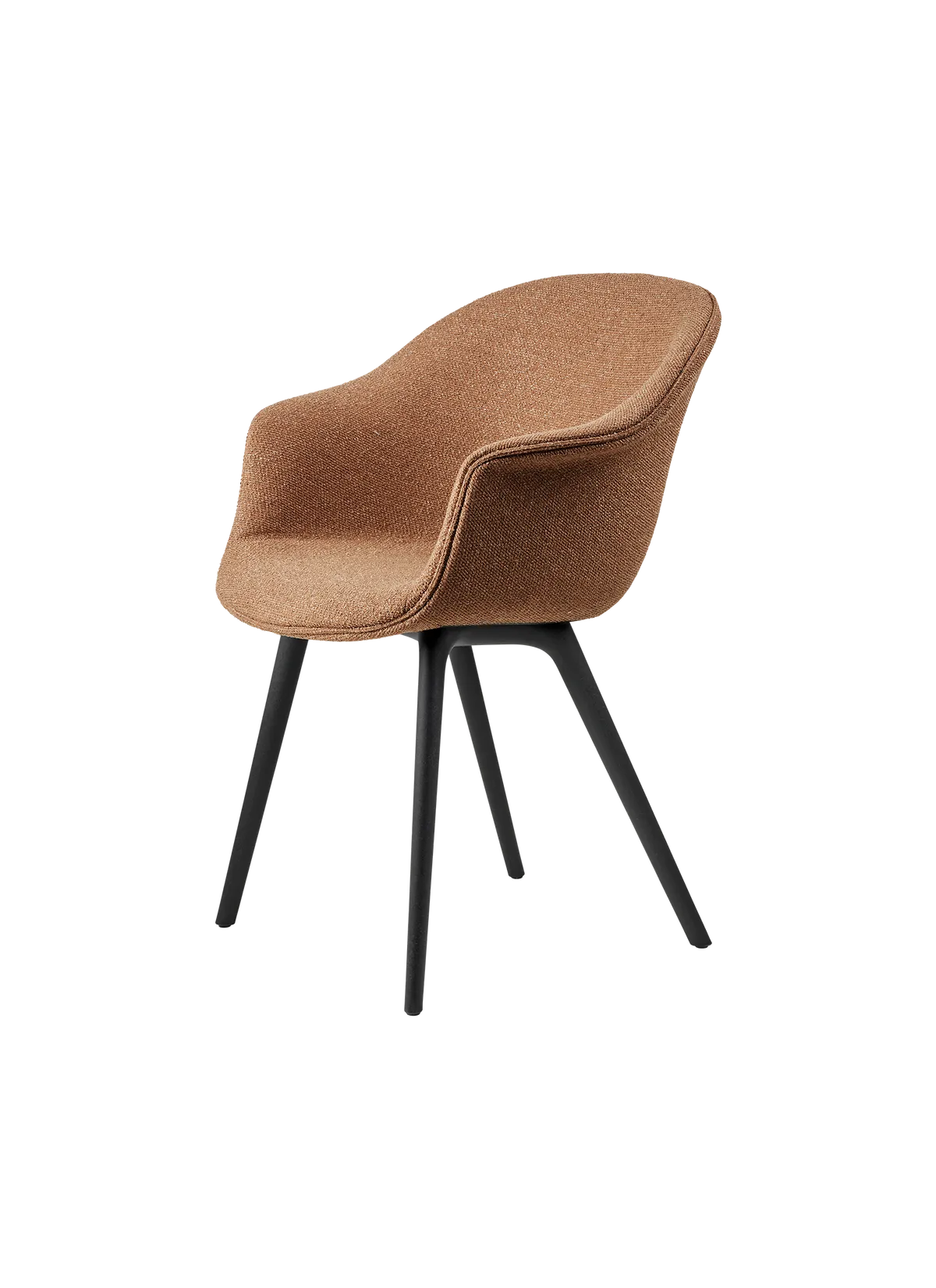 Gubi Bat Dining Chair, Fully Upholstered