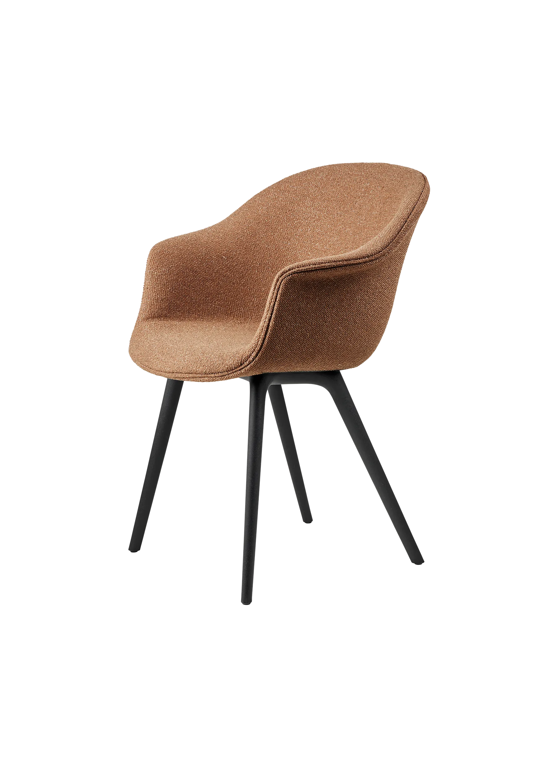 Gubi Bat Dining Chair, Fully Upholstered